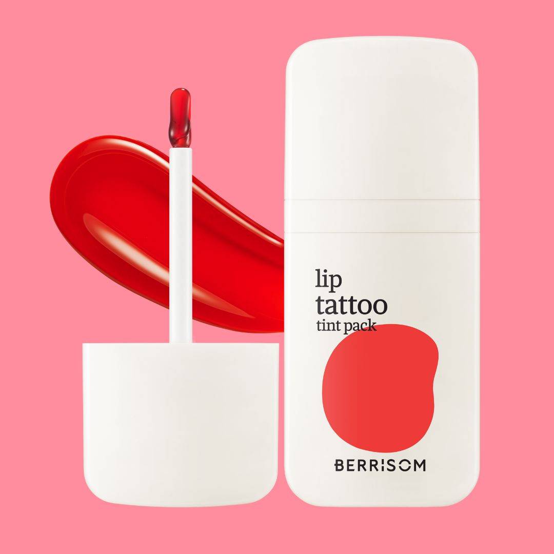 BERRISOM LIP TATTOO TINT PACK - 05 SCARLET RED | K-Beauty Cosmetics